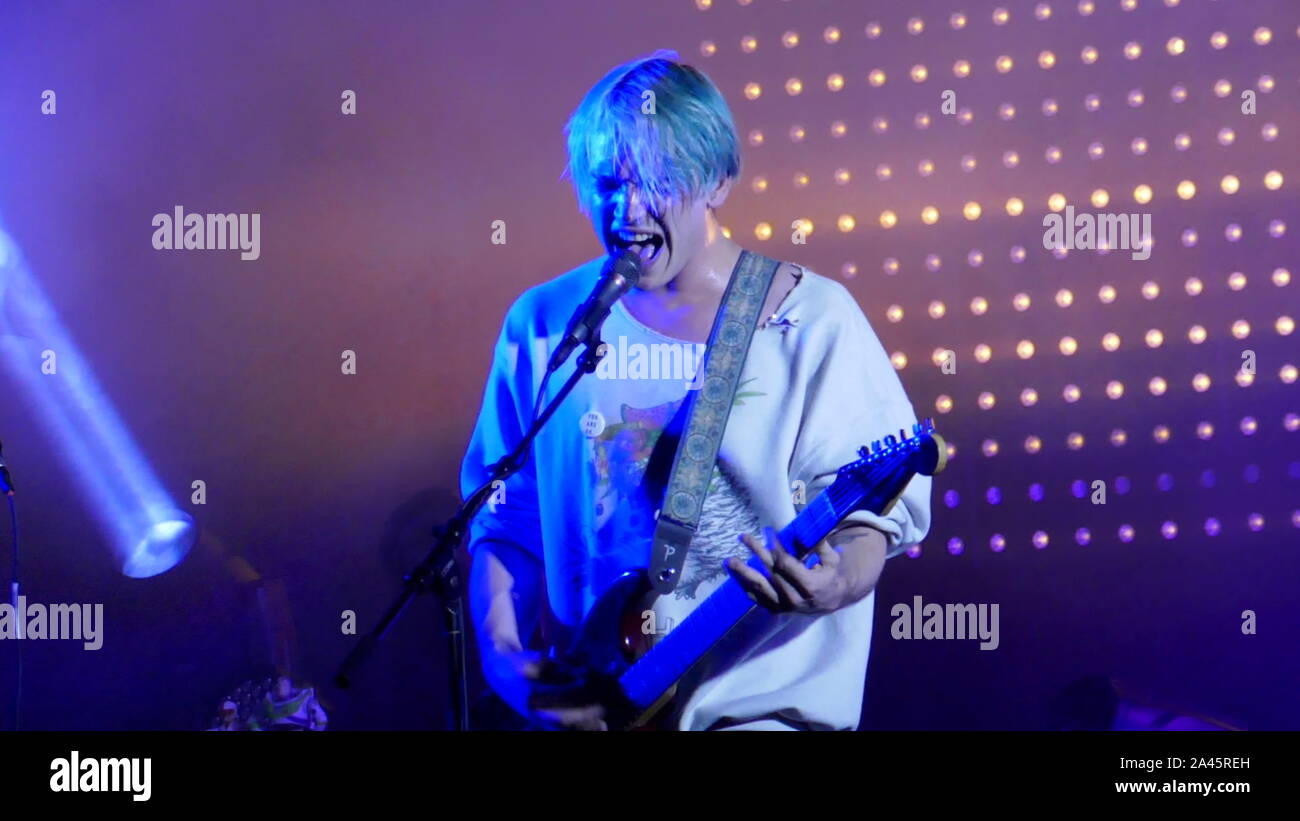 Los Angeles, California, USA 11th October 2019 Singer/musician Josh ...