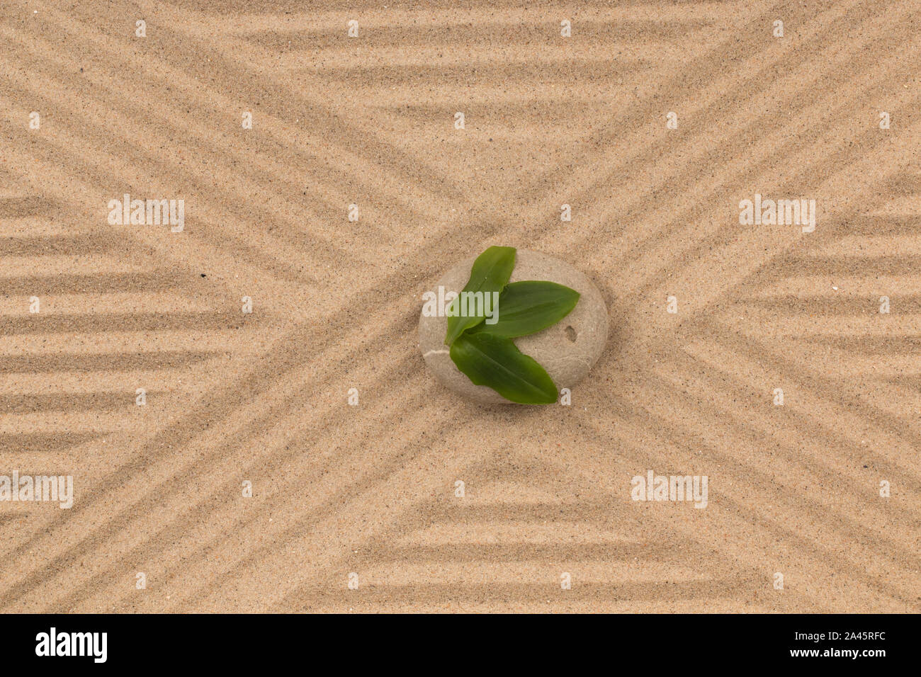 Zen garden above hi-res stock photography and images - Alamy