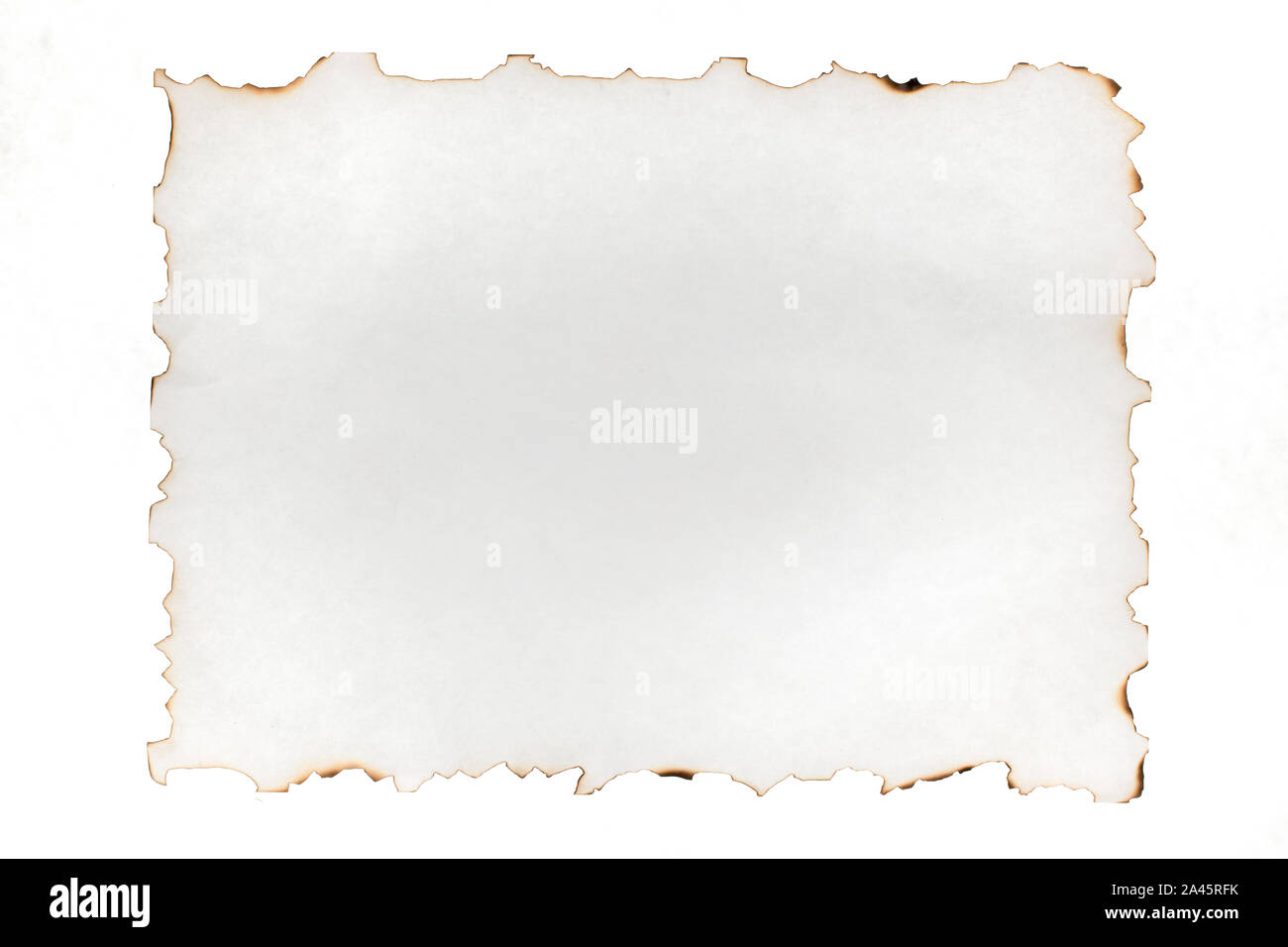 Old paper burn edges hi-res stock photography and images - Alamy