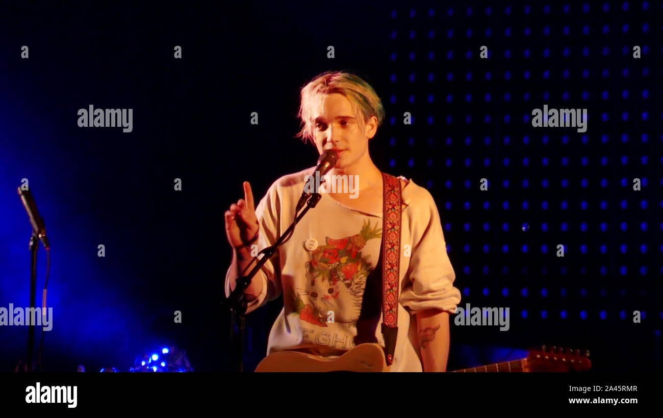 Los Angeles, California, USA 11th October 2019 Singer/musician Josh ...