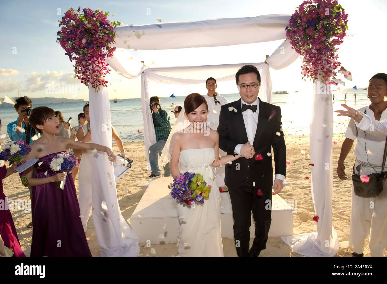 --FILE--In this handout picture, Malaysian singer Fish Leong and her ...