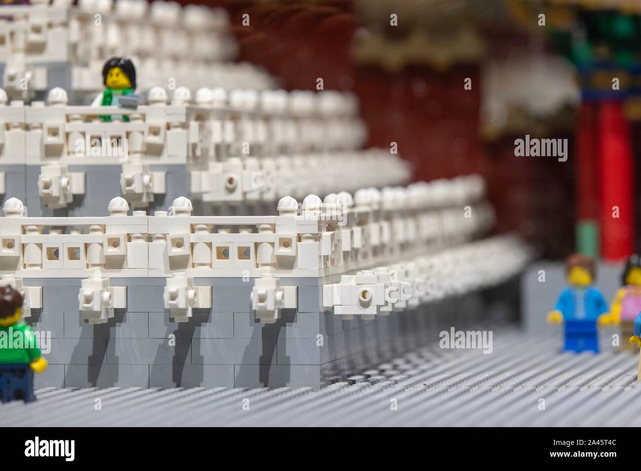 The Lego toy model of the Forbidden City, also known as the Imperial ...