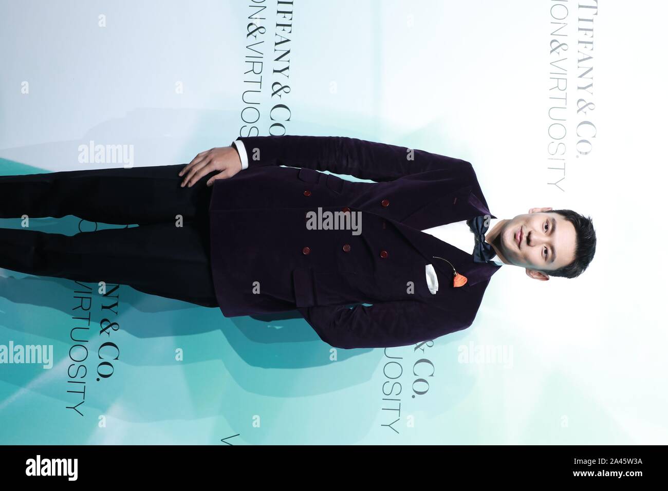 Chinese competitive swimmer Ning Zetao attends the Tiffany Co ...