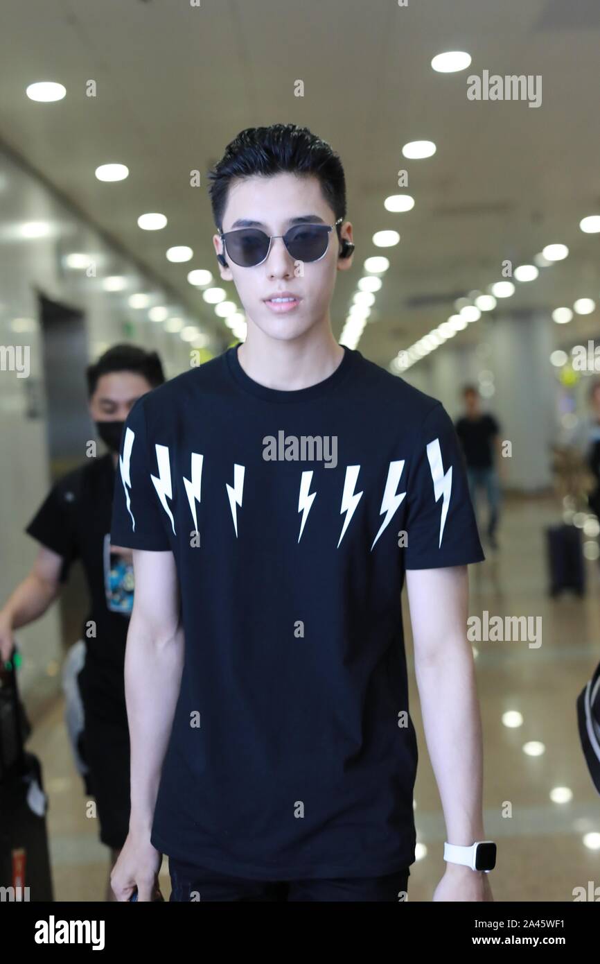 Chinese singer and member of the C-pop group BBT and Nine Percent Zhang ...