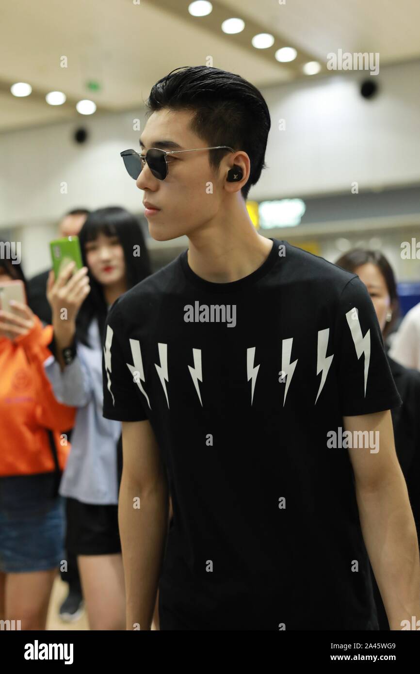 Chinese singer and member of the C-pop group BBT and Nine Percent Zhang ...