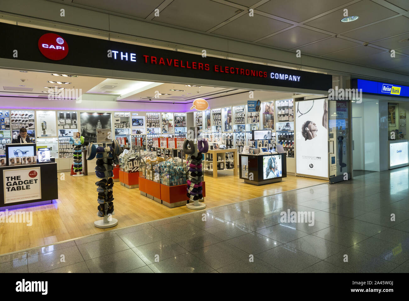 Free shop at Munich international airport Stock Photo - Alamy