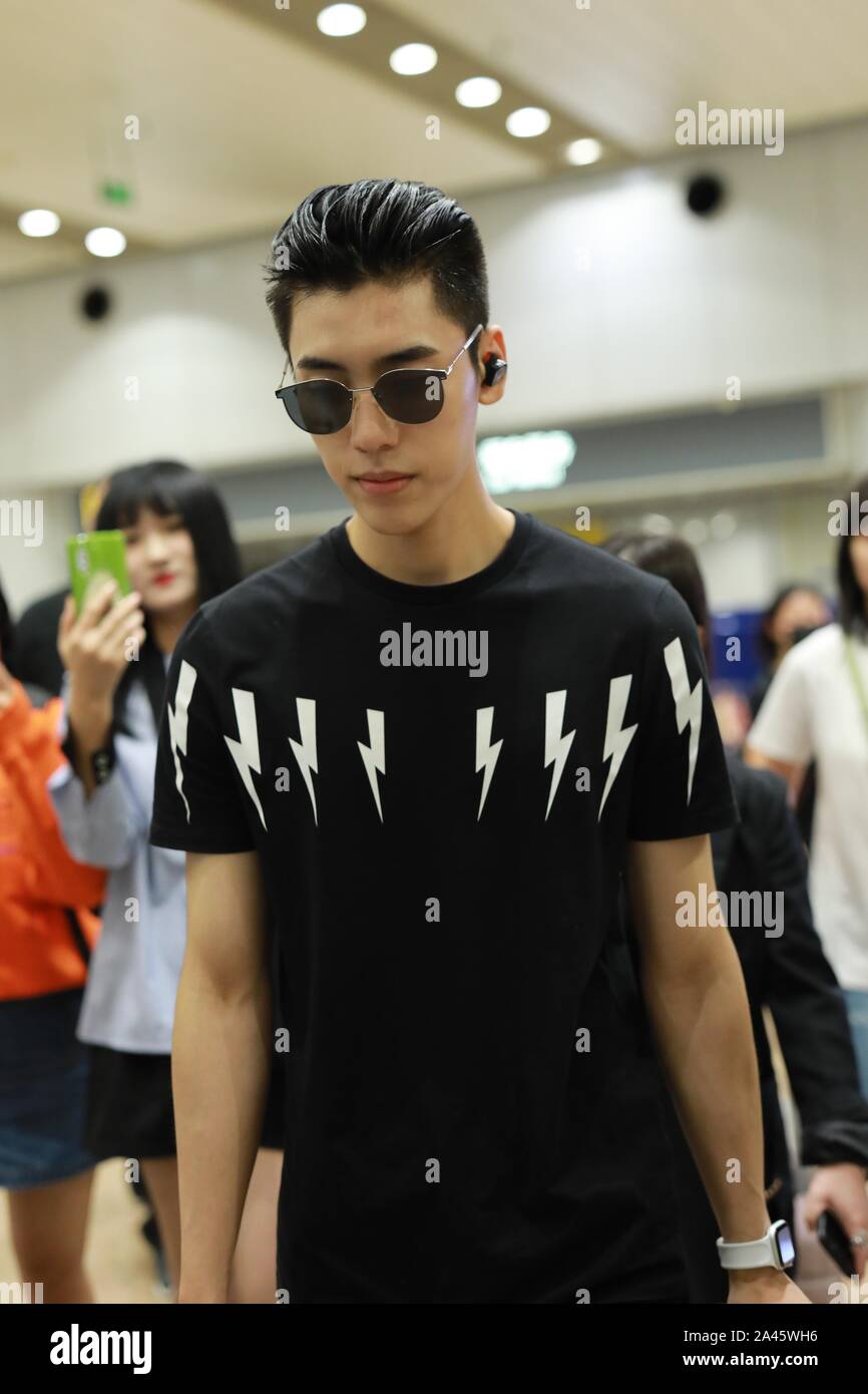 Chinese singer and member of the C-pop group BBT and Nine Percent Zhang ...