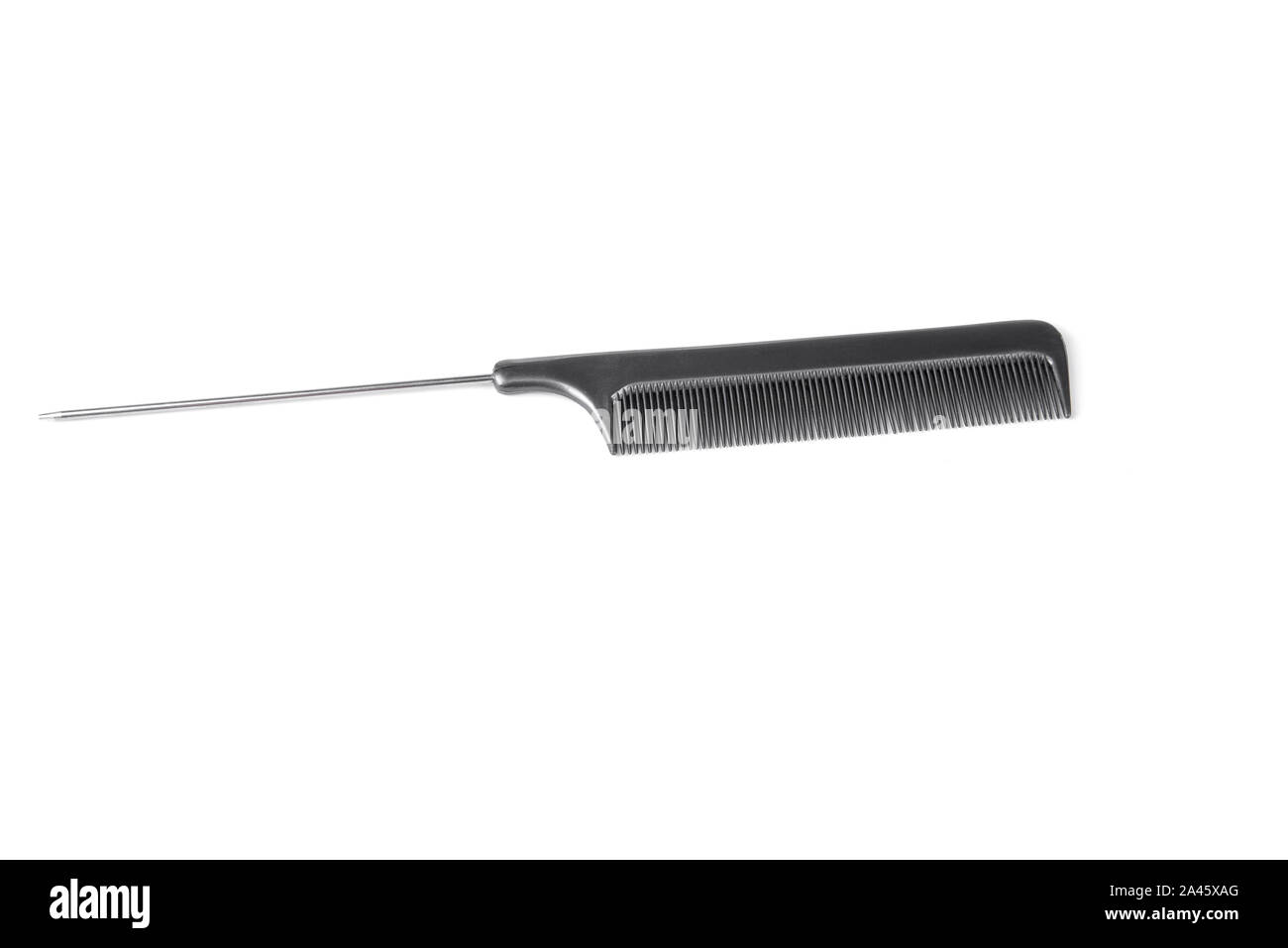 The comb for haircut on a white background Stock Photo - Alamy