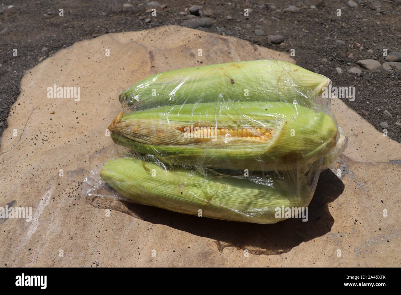 Biodegradable plastic corn hi-res stock photography and images - Alamy