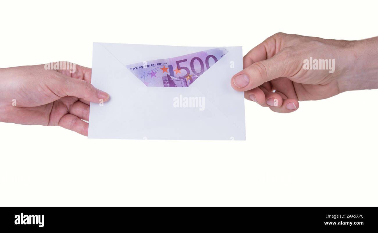 Giving a bribe hi-res stock photography and images - Alamy