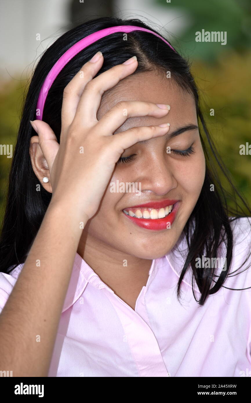 Beautiful Minority Youth And Laughter Stock Photo - Alamy