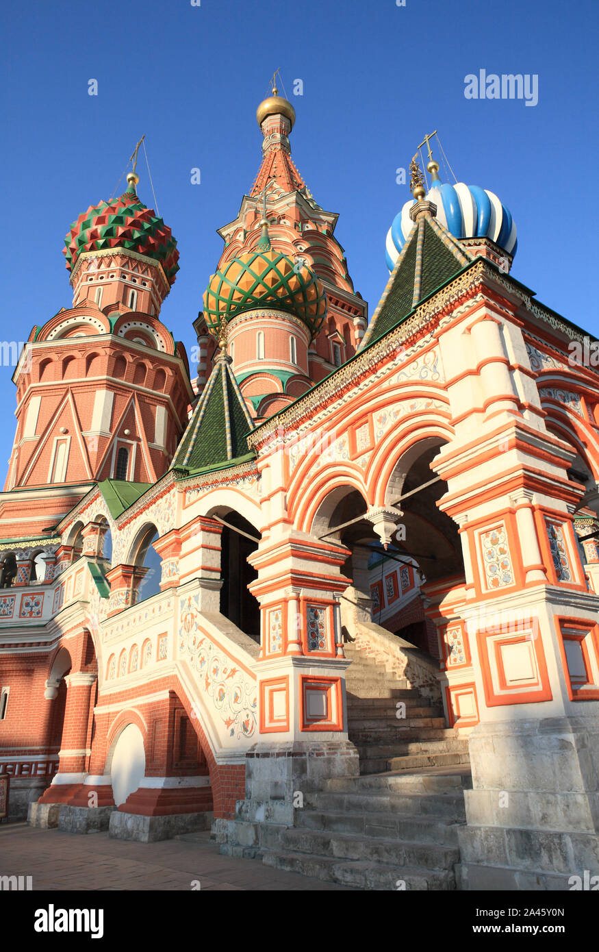 blessed Basil cathedral at day Stock Photo - Alamy