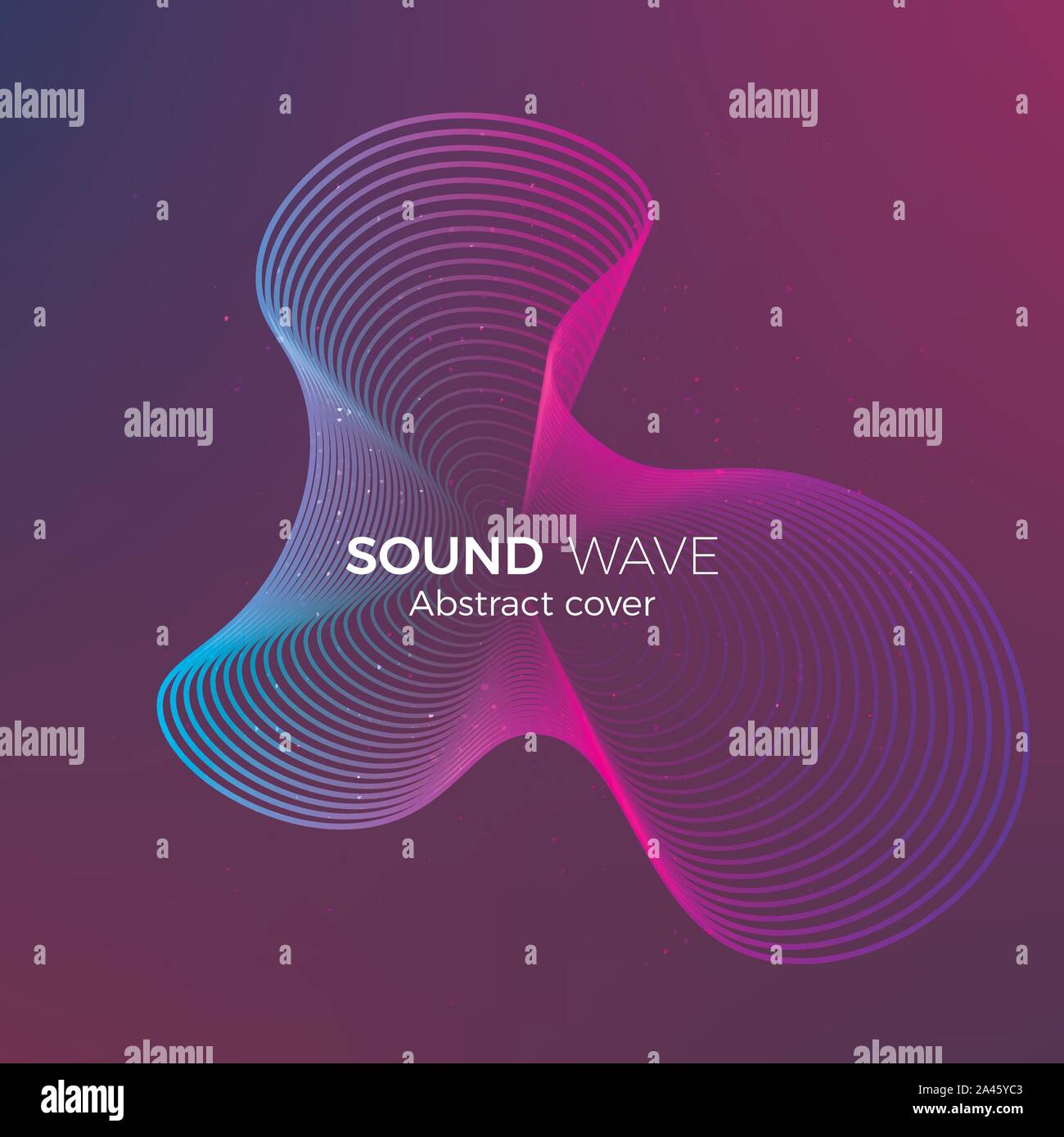 Wave form illustration hi-res stock photography and images - Alamy