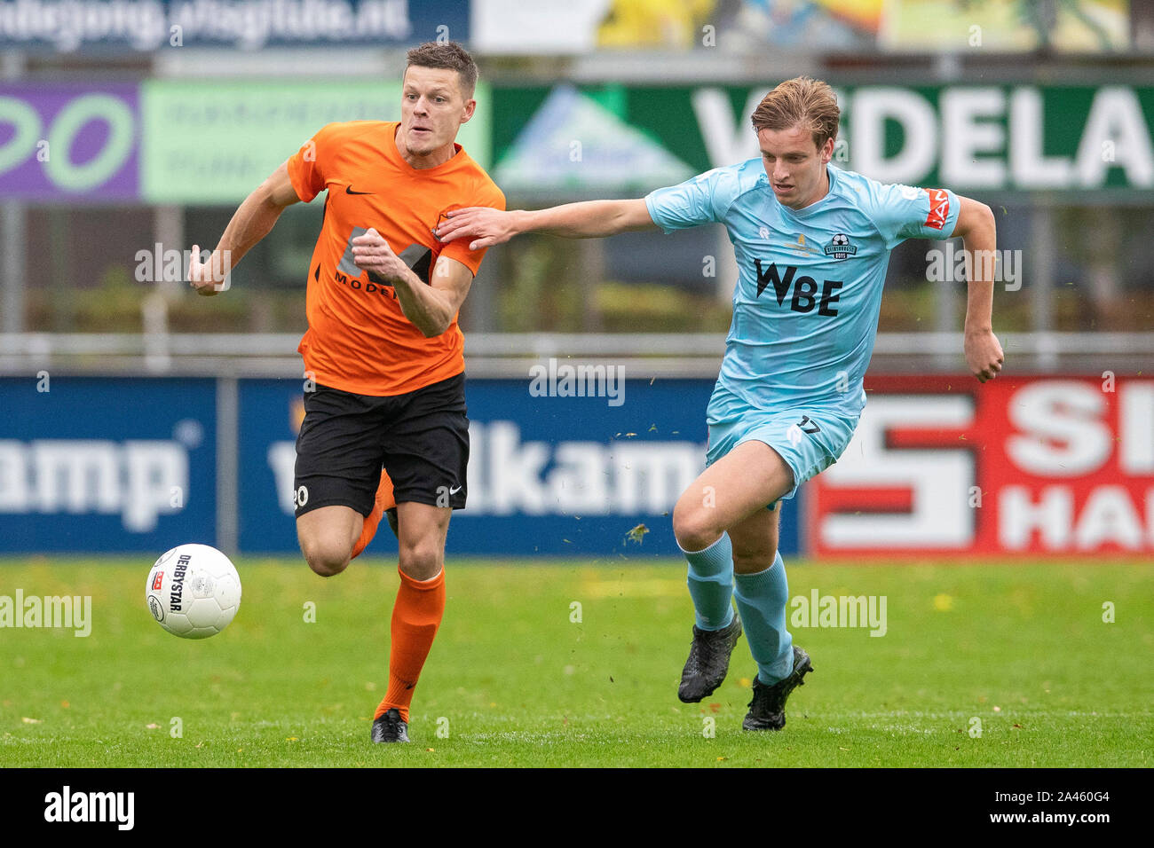 HARDENBERG, 12-10-2019, Stadium Sportpark Boshoek, Dutch Tweede Divisie ...