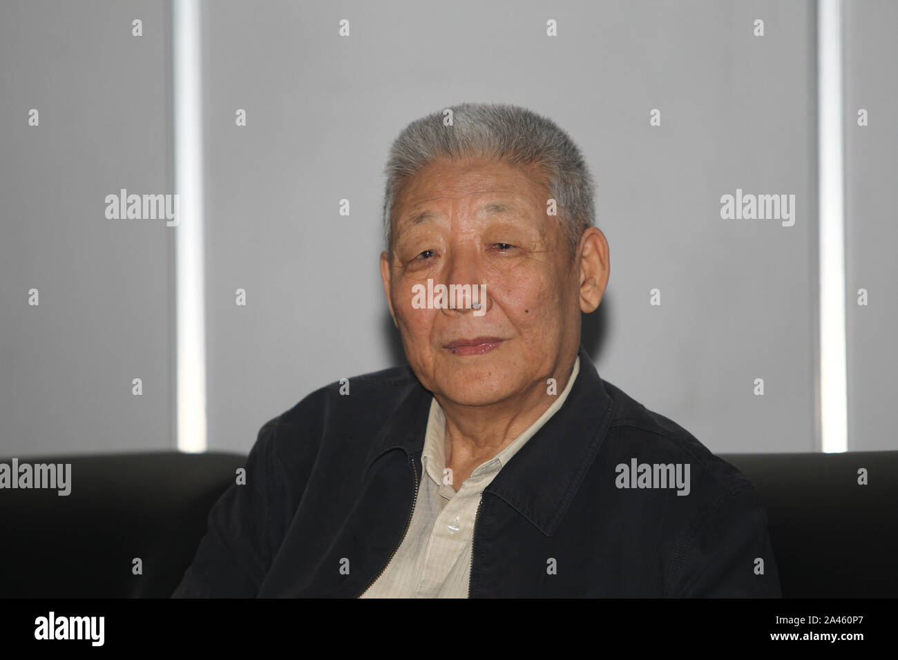 --FILE--Sun Jiadong, chief designer for the Chinese Lunar Exploration ...