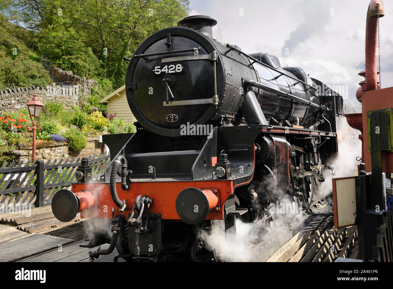 Lms stanier steam train hi-res stock photography and images - Alamy