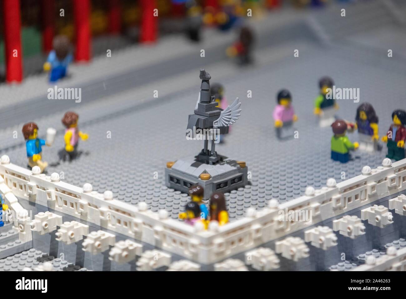 The Lego toy model of the Forbidden City, also known as the Imperial ...