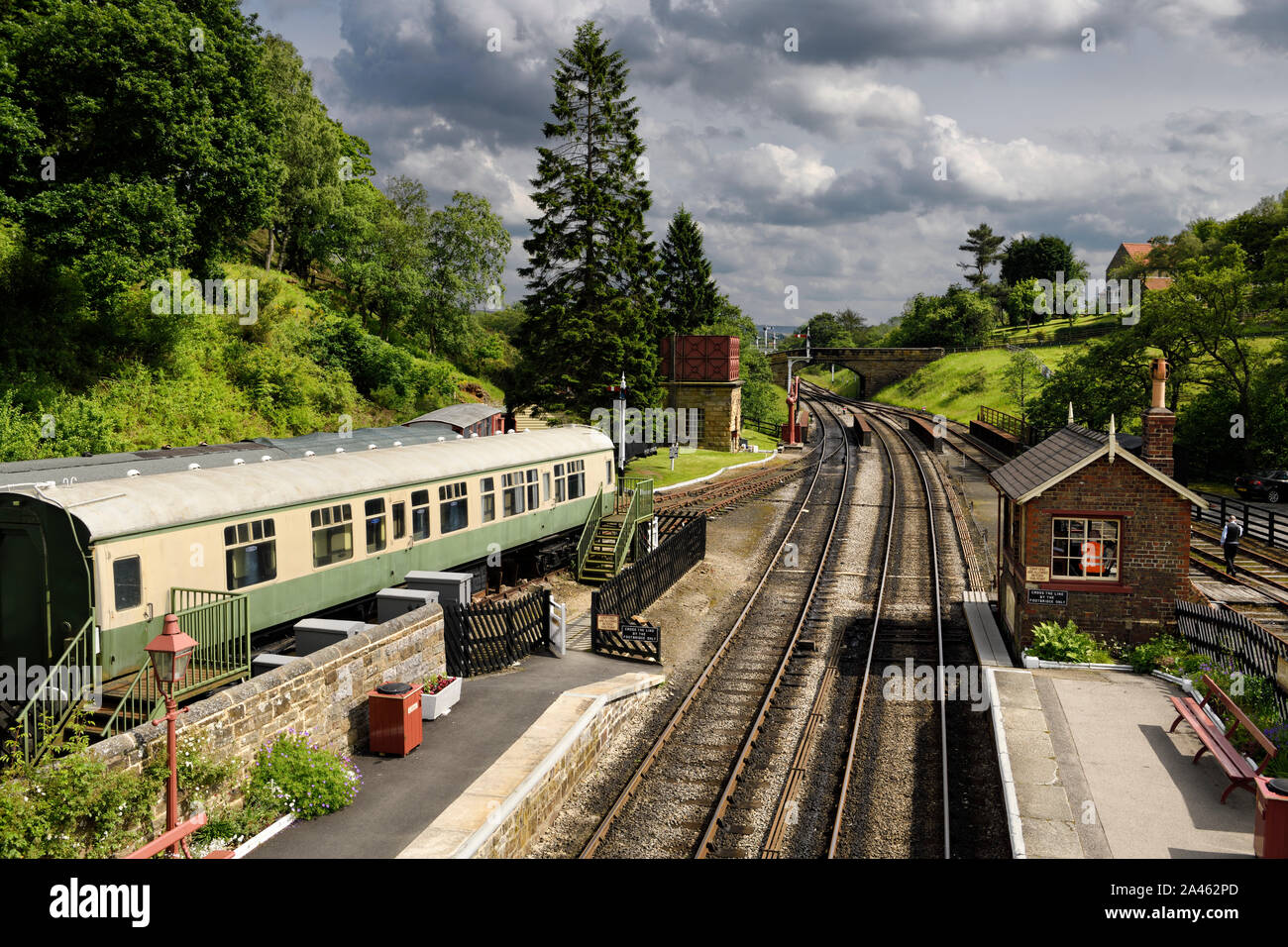 Goathland railway station hi-res stock photography and images - Alamy