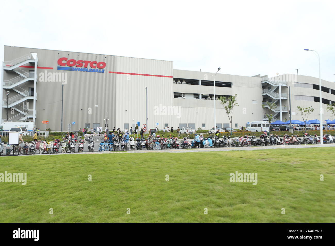 Chinese shoppers visit the Costco wholesale store in Shanghai, China ...