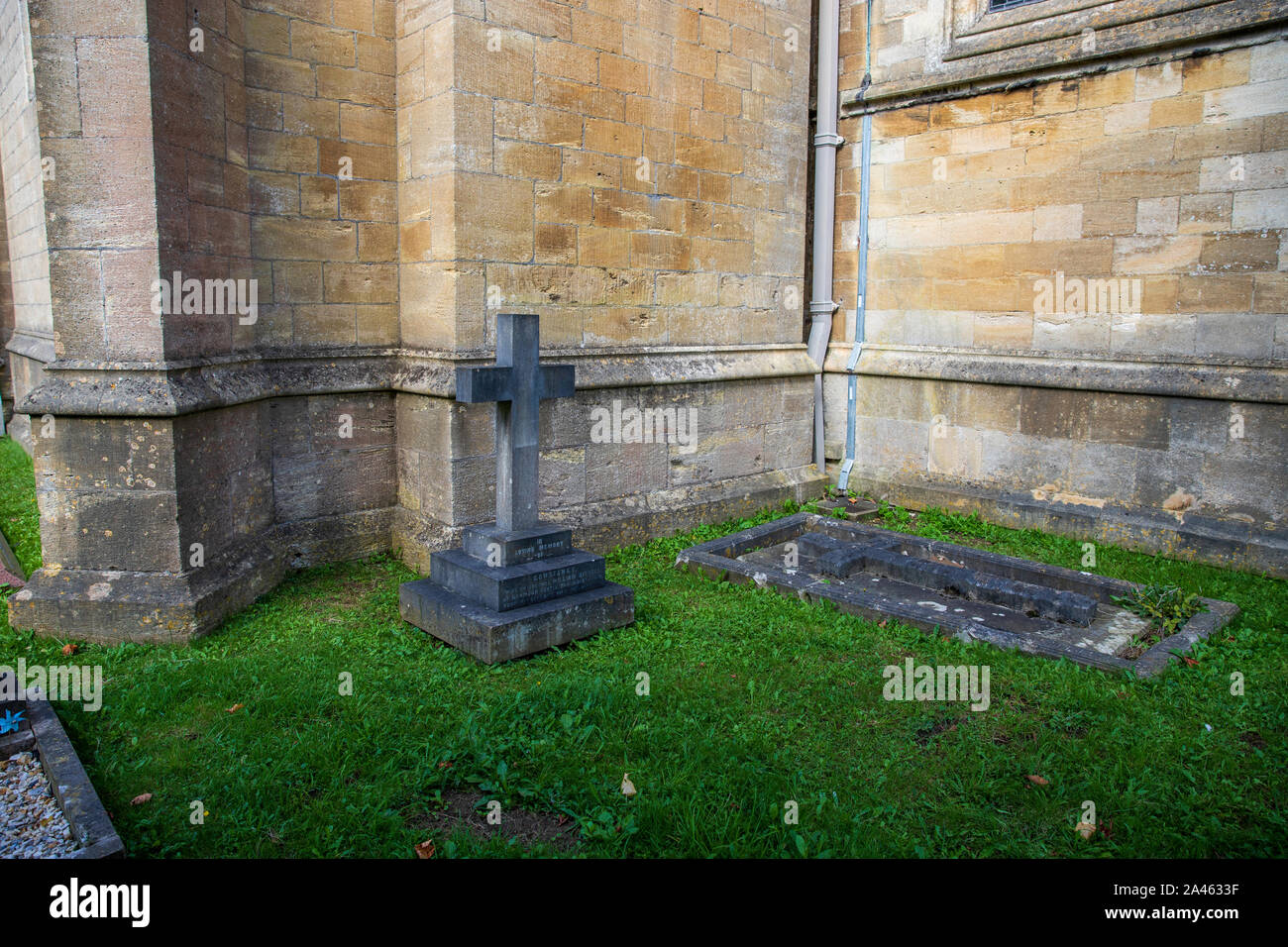 The Grave of Constance Sitwell at Holy Trinity Church, Bradford-on-Avon ...