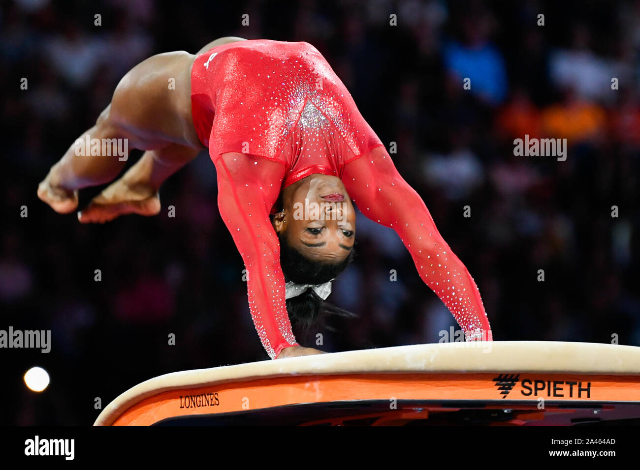 Stuttgart, Germany. 12th Oct, 2019. Gymnastics: world championship ...