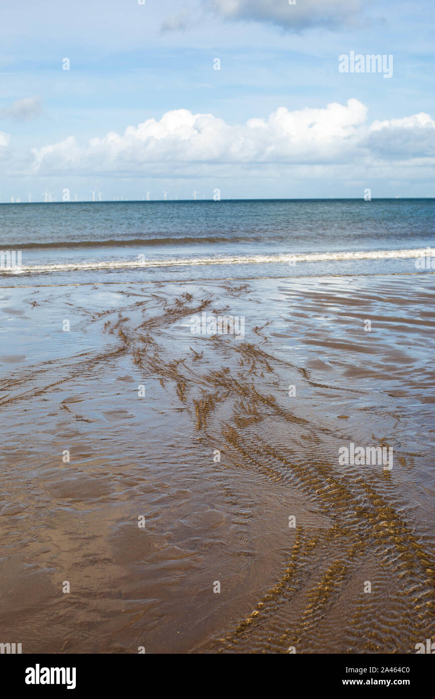 Landscape images of the beach at Colwyn Bay, Wales Stock Photo - Alamy