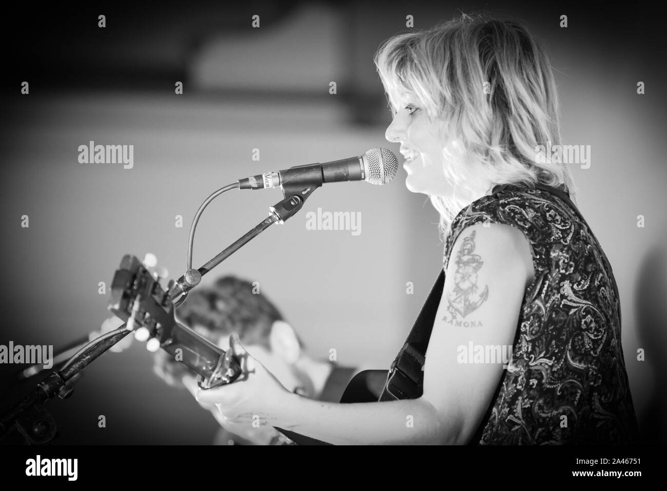 Indie singer/songwriter and Hadestown creator Anais Mitchell performs ...
