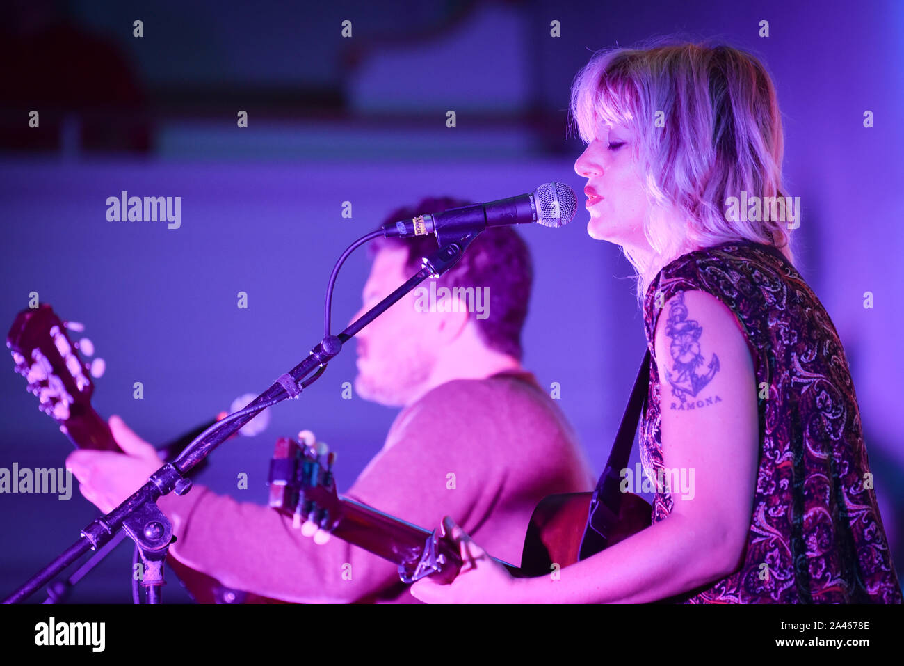 Indie singer/songwriter and Hadestown creator Anais Mitchell performs ...