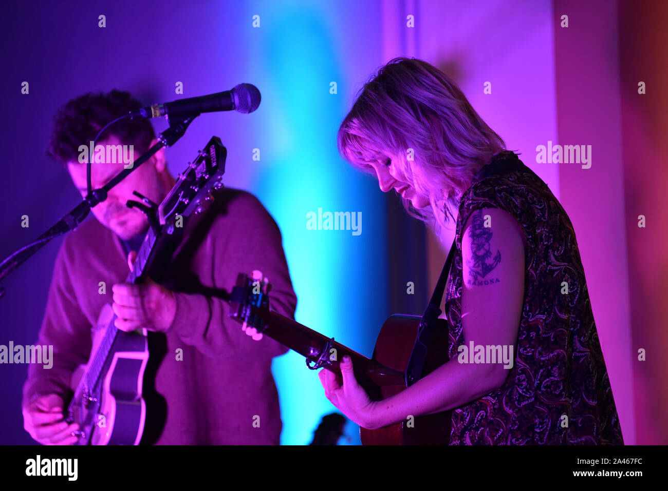 Indie singer/songwriter and Hadestown creator Anais Mitchell performs ...