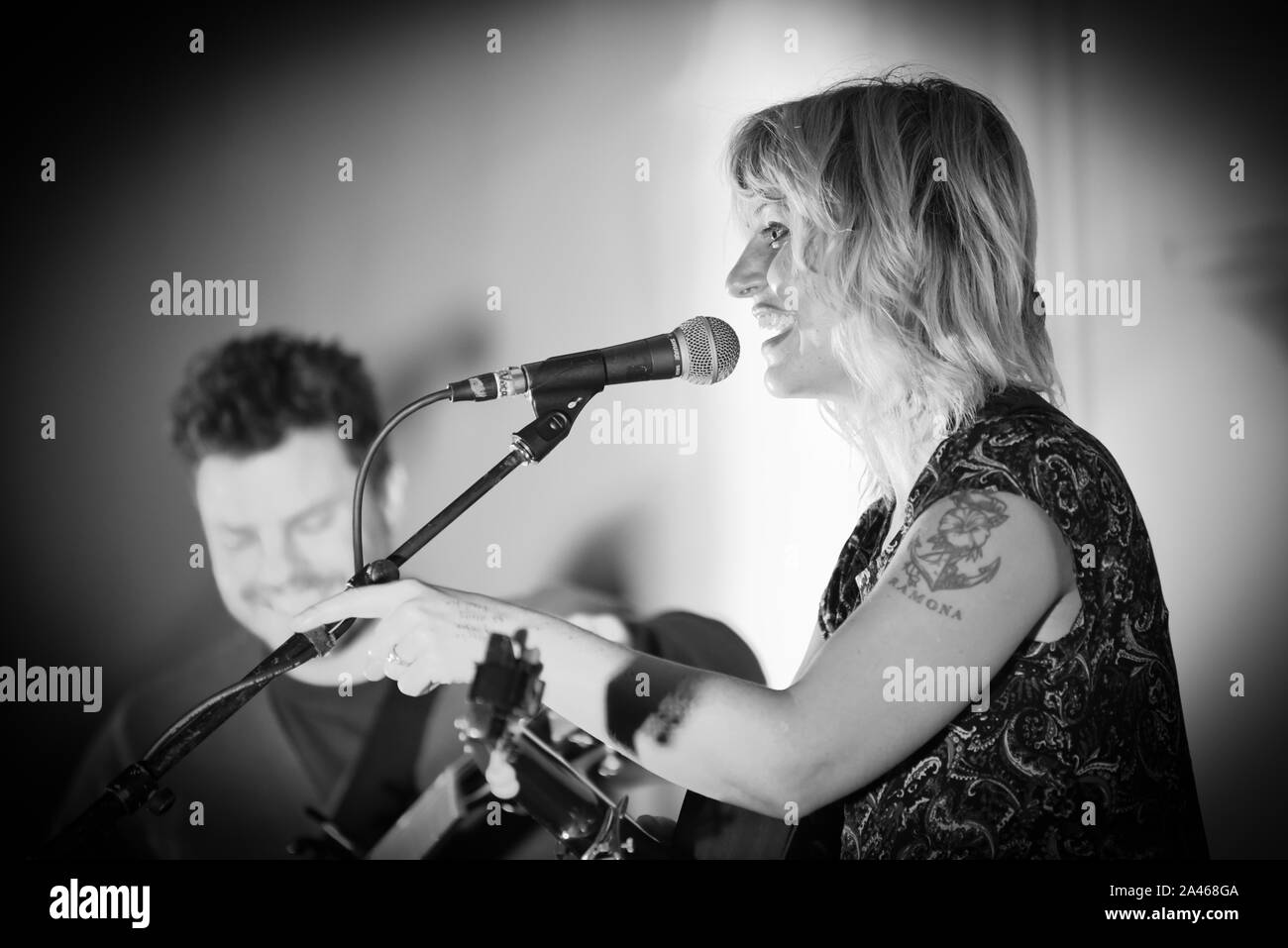 Indie singer/songwriter and Hadestown creator Anais Mitchell performs ...