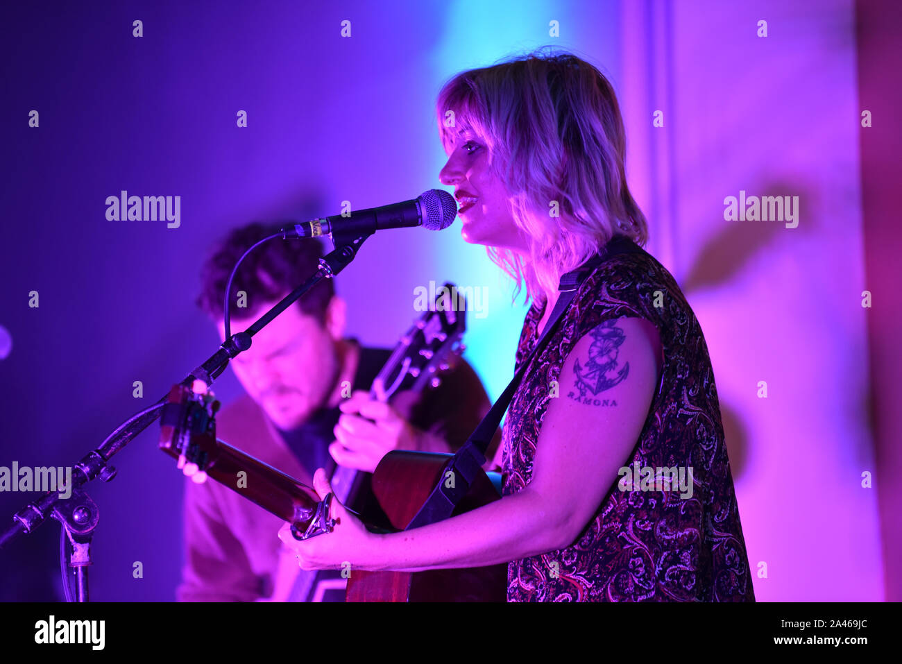 Indie singer/songwriter and Hadestown creator Anais Mitchell performs ...