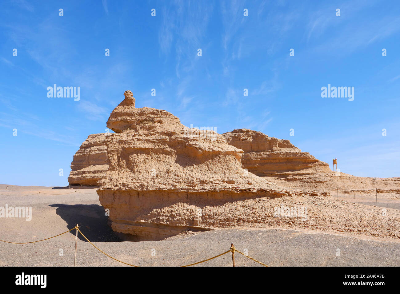 Dunhuang yardang national geopark hi-res stock photography and images ...