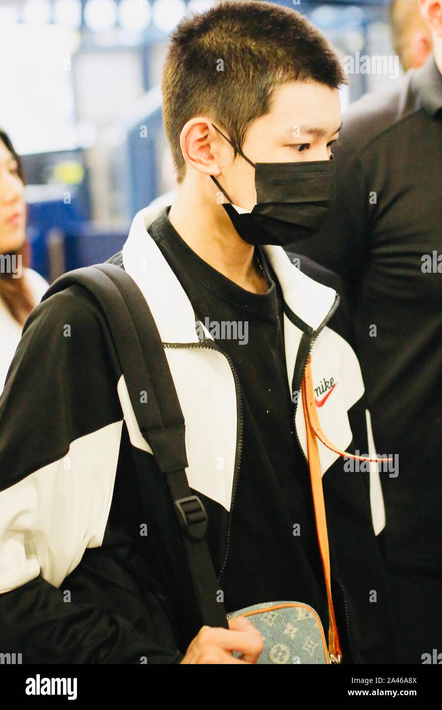 Chinese singer and actor Roy Wang or Wang Yuan of Chinese pop group ...