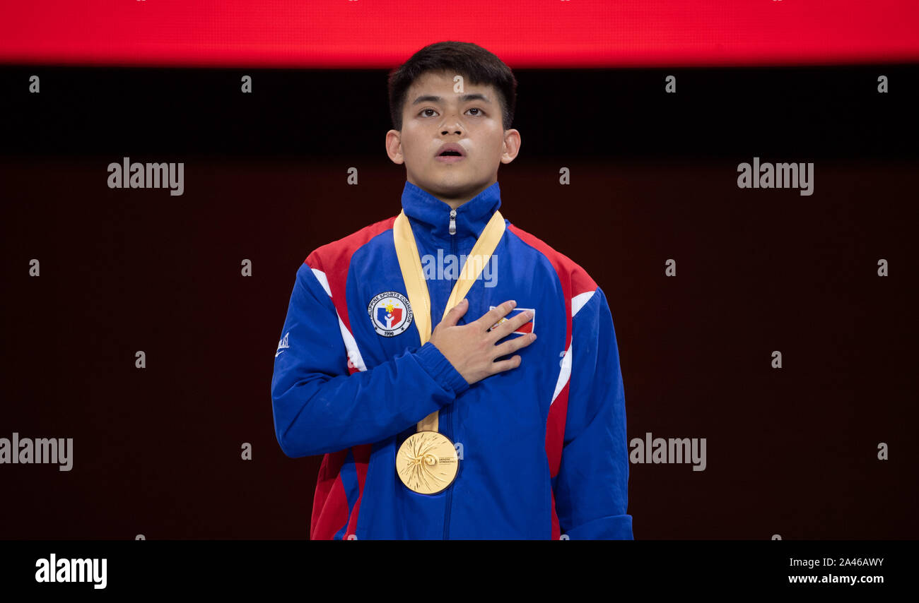 Stuttgart, Germany. 12th Oct, 2019. Gymnastics: World Championship ...