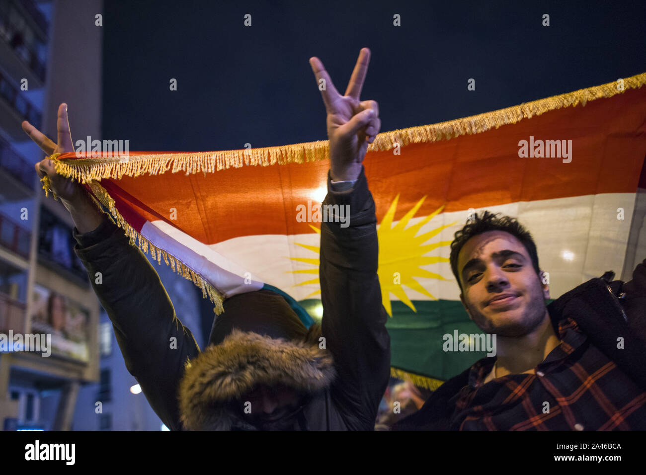 Peoples protection units flag hi-res stock photography and images - Alamy