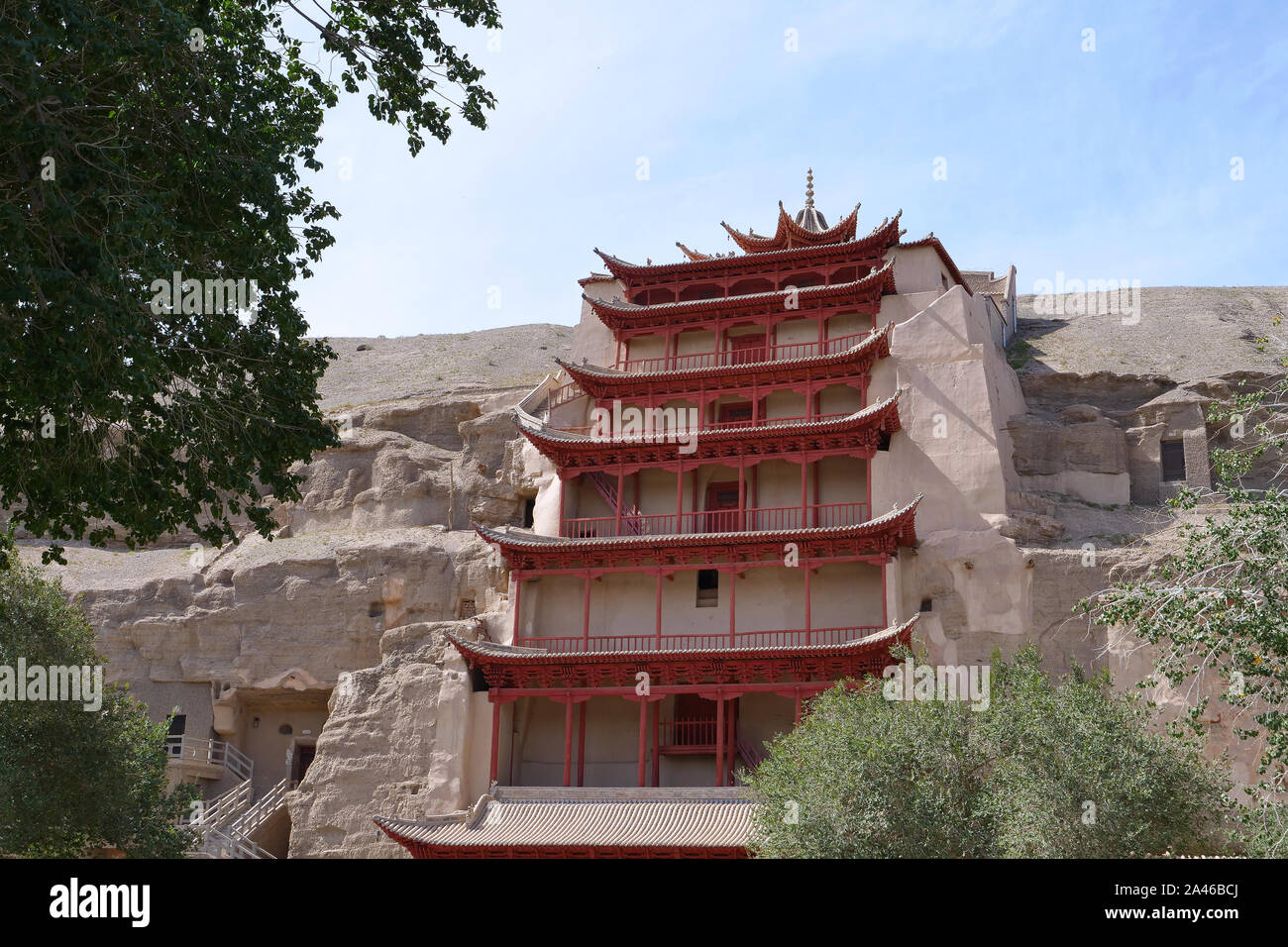 Dunhuang mogao grottoes hi-res stock photography and images - Alamy