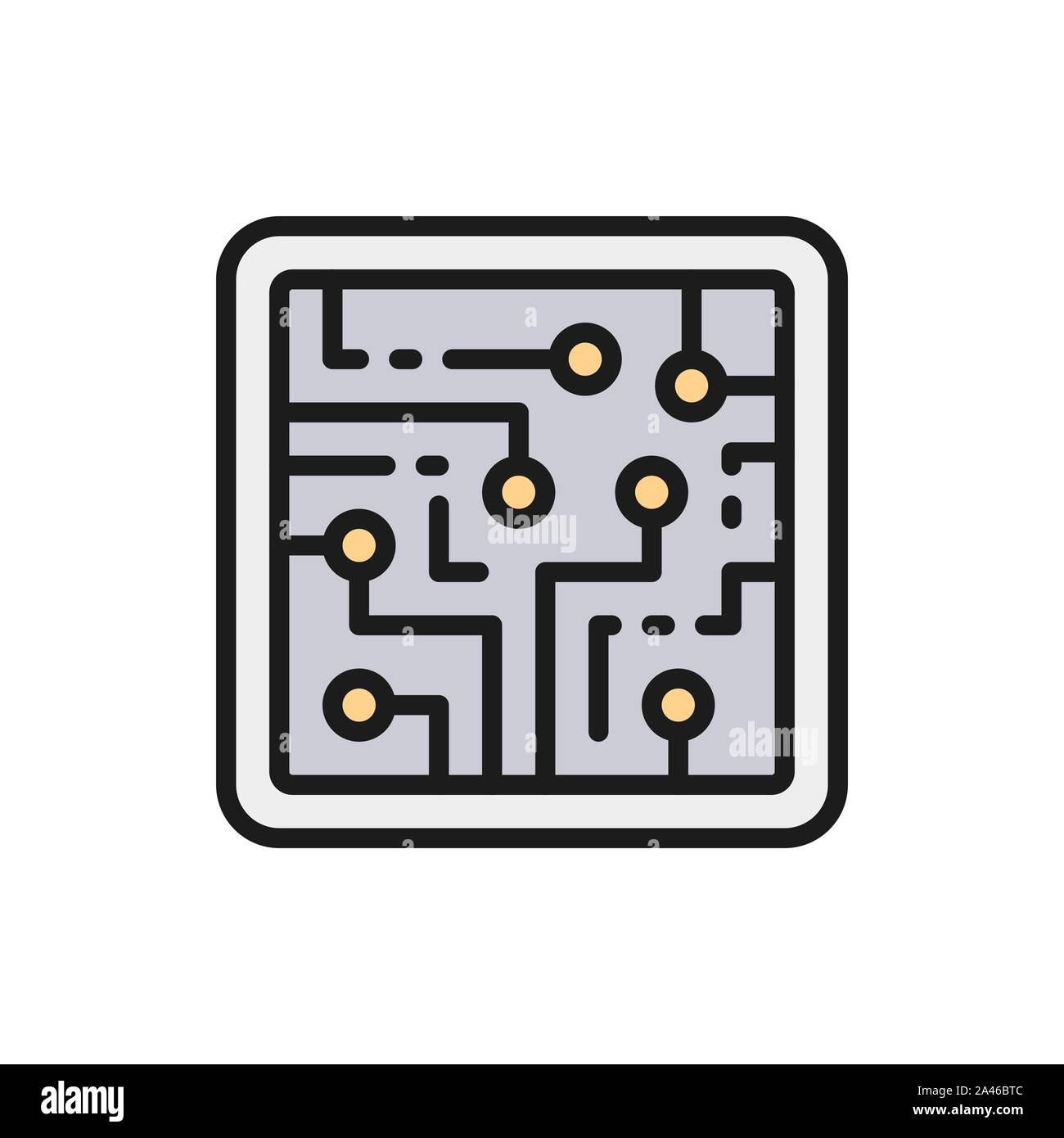 Mini cpu Stock Vector Images - Alamy