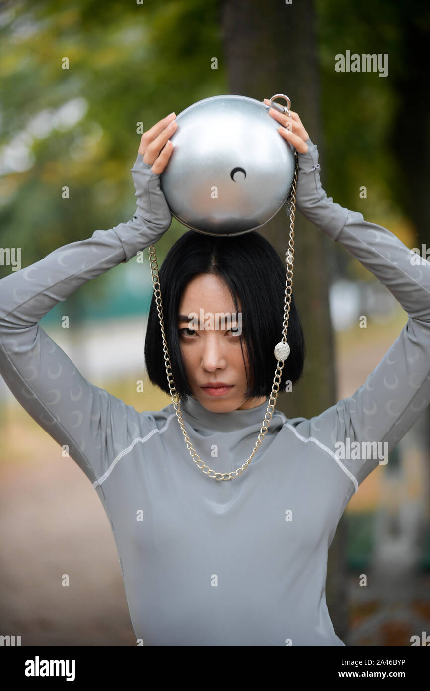 South Korean hip-hop dancer and choreographer Kim Hye Rang or Lia Kim ...