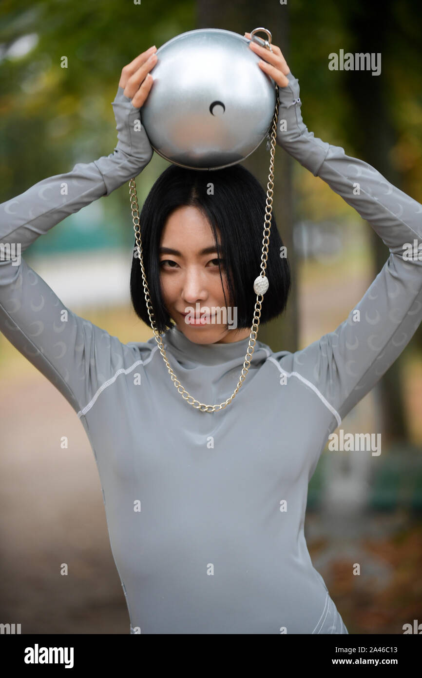 South Korean hip-hop dancer and choreographer Kim Hye Rang or Lia Kim ...