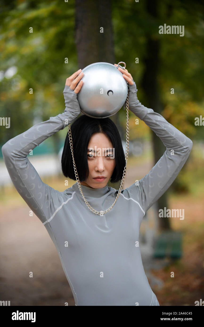 South Korean hip-hop dancer and choreographer Kim Hye Rang or Lia Kim ...