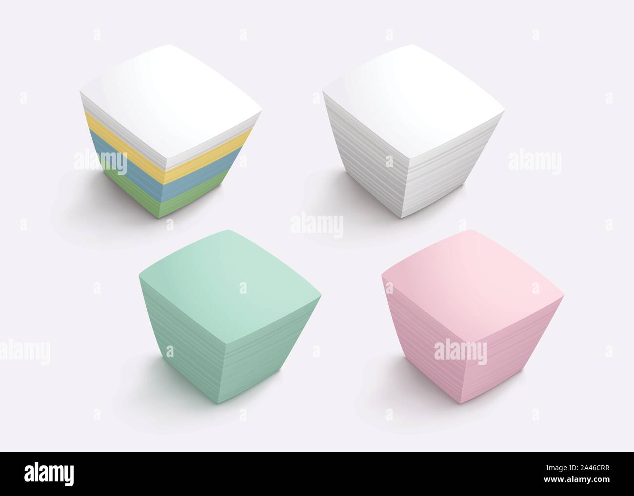 Note memo isolated bright Stock Vector Images - Alamy