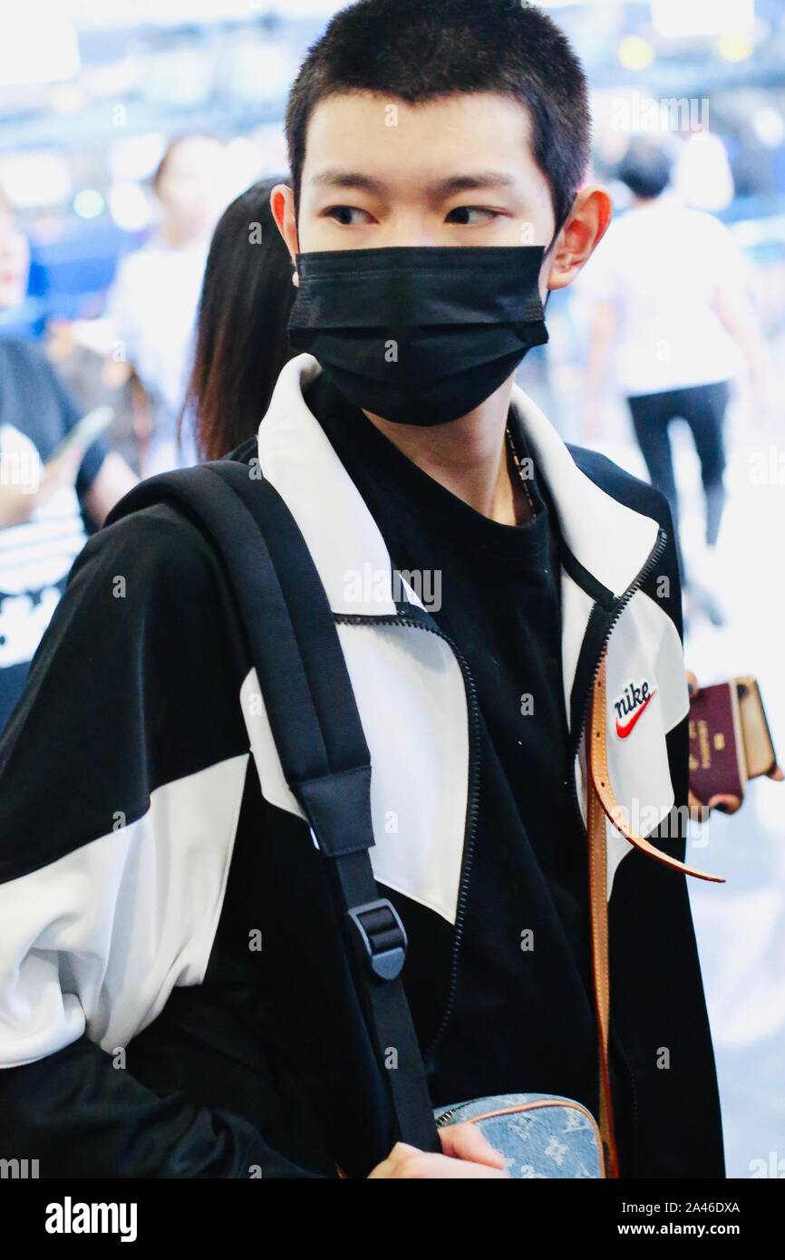 Chinese singer and actor Roy Wang or Wang Yuan of Chinese pop group ...