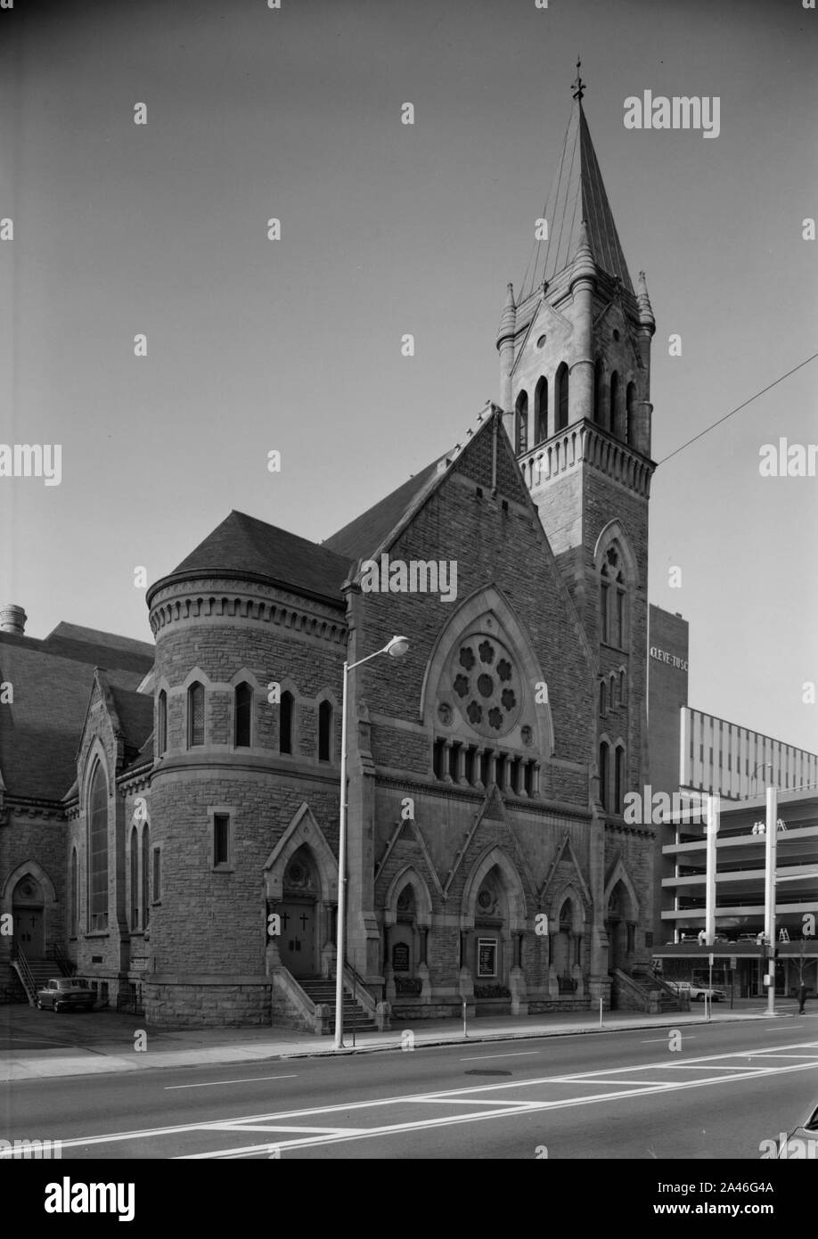 First methodist church Black and White Stock Photos & Images - Alamy