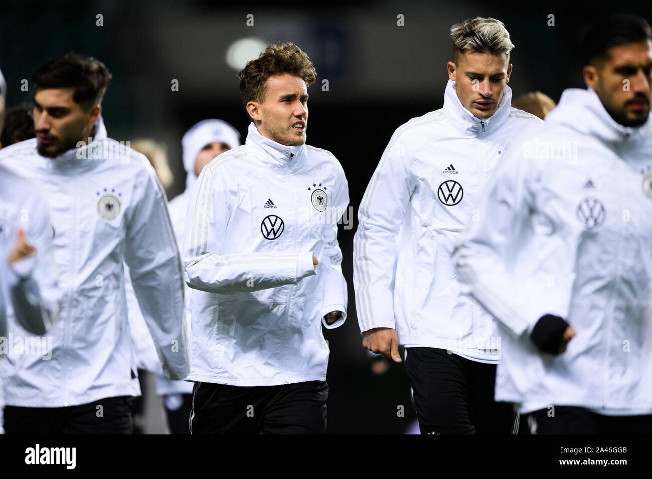 Tallinn, Estland. 12th Oct, 2019. left to right Luca Waldschmidt ...