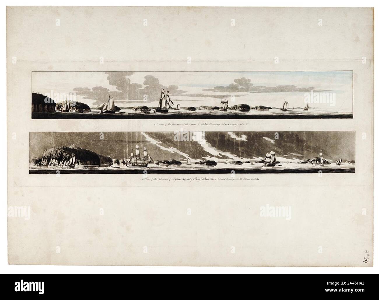 Five views in the Bay of Fundy Stock Photo - Alamy