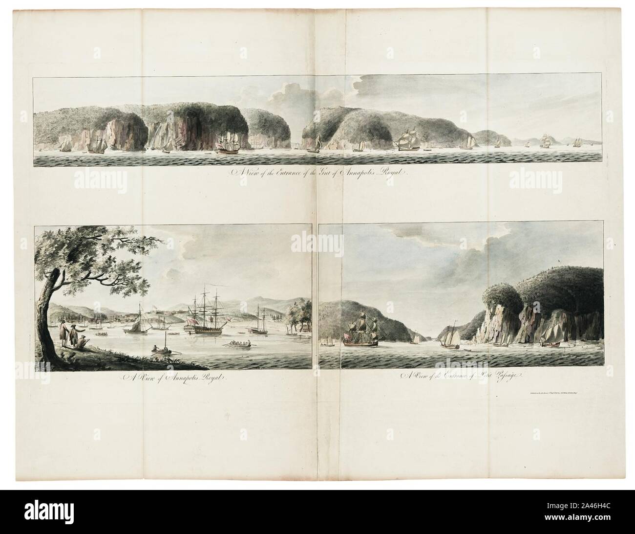 Five views near Annapolis Stock Photo - Alamy