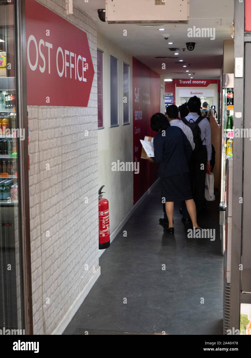 Post office queue hi-res stock photography and images - Alamy