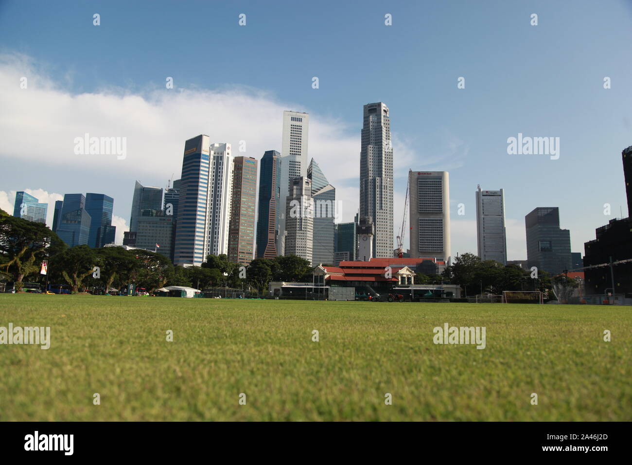 Singapore city landscape Stock Photo - Alamy