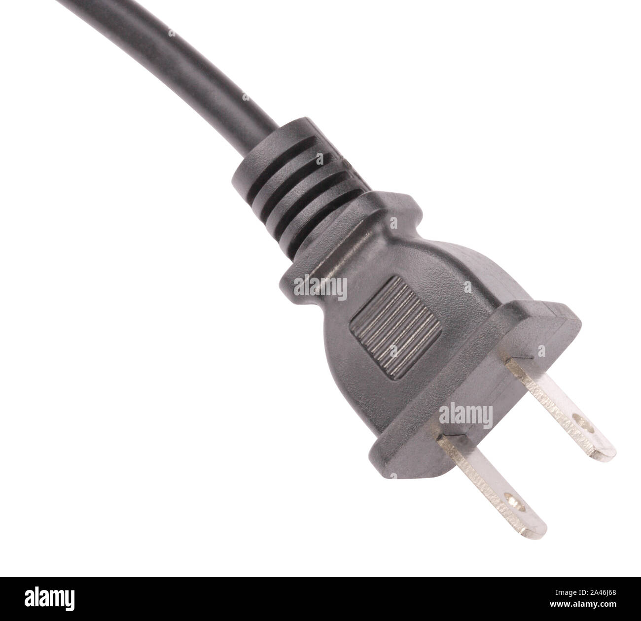American Outlet Plug with Cord Isolated Stock Photo - Alamy