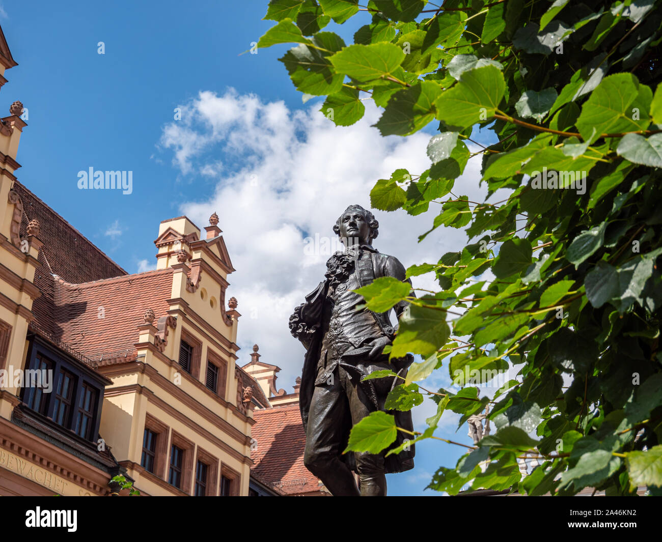 Goethe statue leipzig hi-res stock photography and images - Alamy
